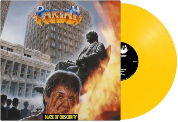PARIAH Blaze of Obscurity LP YELLOW VINYL – ALONE – Metal Store
